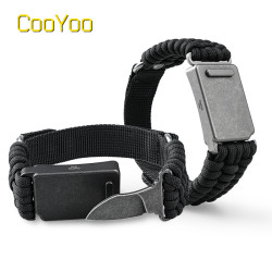 CooYoo多功能工具钳_CooYoo 酷友CooYoo CF20S 野外求生手环EDC伞绳手链刀 钛合金鞘 D2钢小刀多少钱-什么值得买