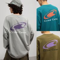Crying Center logo百搭简约短袖T恤哭喊中心介绍_男士T恤_什么值得买