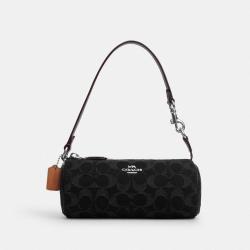 【省71元】蔻驰女士手提包_COACH 蔻驰 经典老花圆筒包手提单肩包CP258多少钱-什么值得买