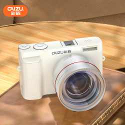 【省30元】彩族相机_CAIZU 彩族 学生入门级微单4800万像素高清翻转屏自拍数码相机单反直播vlog拍摄录制美颜滤镜ccd照相机多少钱-什么值得买