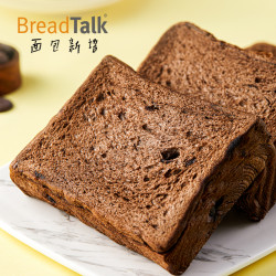 面包新语饼干糕点_面包新语 BreadTalk面包新语 巧克力黄油厚切吐司320g*2箱多少钱-什么值得买