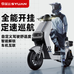 【省900元】深远电动车_SYUAN 深远 T300新国标智能电瓶车长续航锂电池新款外卖电动车男女电动自行车 自配电池不包邮白色多少钱-什么值得买