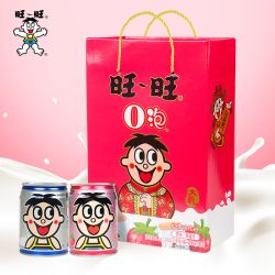 旺旺乳饮料_Want Want 旺旺 7月产 旺仔牛奶O泡果奶铁罐装原味+草莓味组合245ml*12罐多少钱-什么值得买