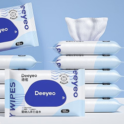 德佑婴儿湿巾_Deeyeo 德佑 婴儿小包便携装湿巾 10抽*10包多少钱-什么值得买