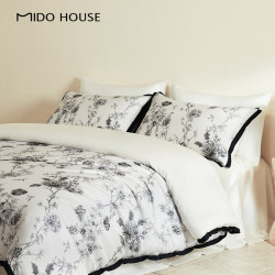 【省235.13元】铭都家居床上家纺_MIDO HOUSE 铭都家居 铭都60支天丝™床品套件 森林狂想曲 1.8m床笠款四件套多少钱-什么值得买