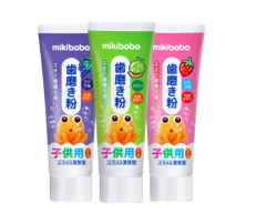 【省30元】mikibobo牙膏_mikibobo 儿童水果味牙膏45g/支 3支装多少钱-什么值得买