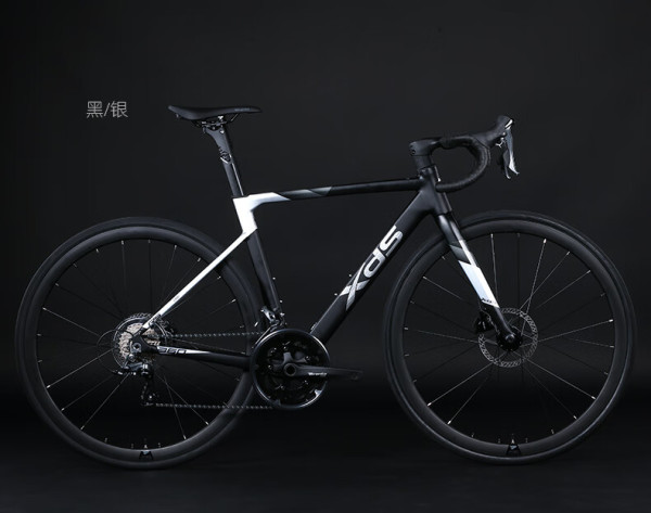 喜德盛（xds）公路自行车RS360成人骑行运动竞技赛车通勤变速车单车 RS360深灰/黑 540MM（185-195cm身高）【报价 价格 ...
