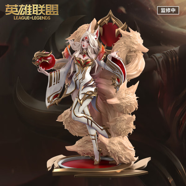 英雄联盟游戏周边_LEAGUE OF LEGENDS 英雄联盟 LOL名人堂Faker联盟不朽阿狸 1/6比例手办雕塑游戏周边 预定商品请勿与 ...
