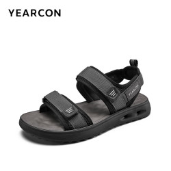 【省228.1元】意尔康男士凉鞋_YEARCON 意尔康 男士平底沙滩鞋 97791W 灰色 40多少钱-什么值得买