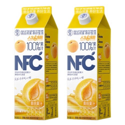 果汁饮料_摘养 NFC黄桃纯果汁 1kg*2盒多少钱-什么值得买