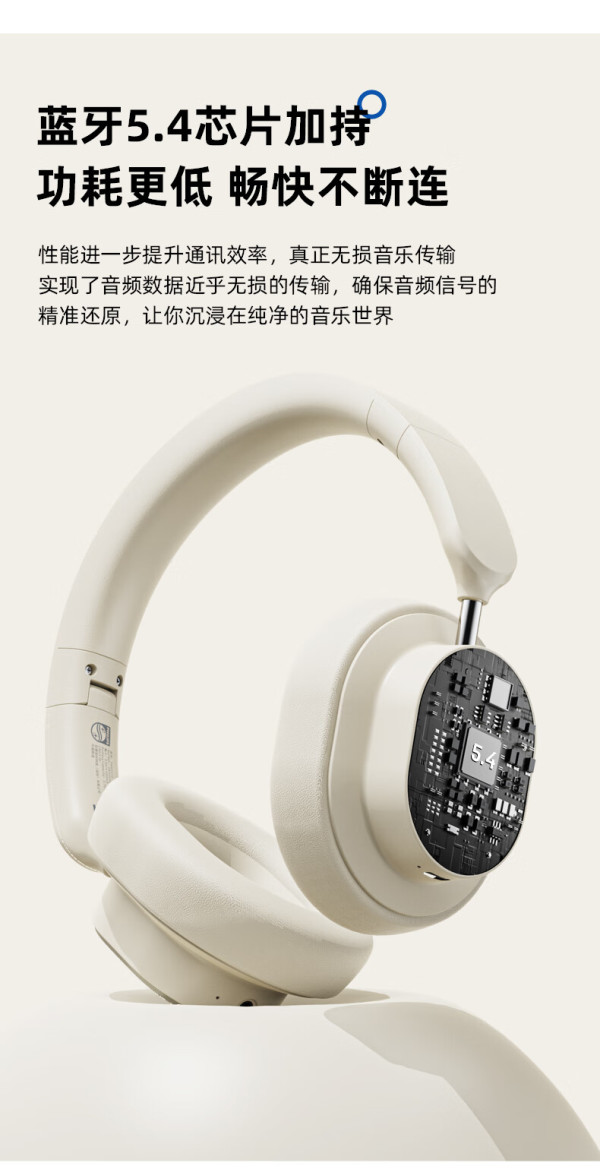 PHILIPS 飞利浦 TAH5519 耳罩式头戴式动圈主动降噪蓝牙耳机 蓝色【报价 价格 评测 怎么样】 -什么值得买