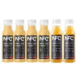 NONGFU SPRING 农夫山泉 100%NFC纯果汁饮料300ml*6瓶多少钱-什么值得买