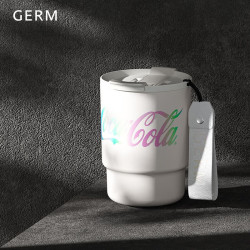 【省100元】germ保温杯_germ 可口可乐联名水杯咖啡杯大容量双饮车载杯子竹简款保温杯 炫彩白 360ml多少钱-什么值得买