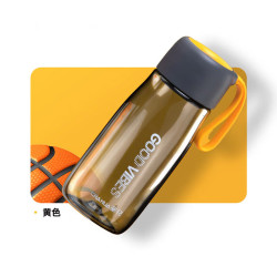 茶花水具酒具_CHAHUA 茶花 运动杯子 黄色提绳- 520ml多少钱-什么值得买