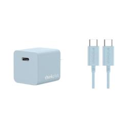 【省30元】thinkplus充电器_thinkplus 30W氮化镓充电器+双Type-C数据线 1m多少钱-什么值得买