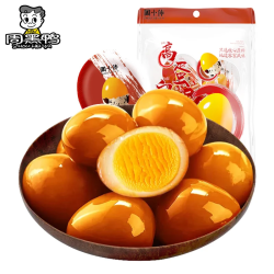 周黑鸭肉干肉脯_ZHOU HEI YA 周黑鸭 ZHOUHEIYA） 盐焗鹌鹑蛋385g（约48颗，任选3件）多少钱-什么值得买