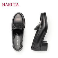 还在纠结小皮鞋都给我无脑冲这双haruta！！！_女士单鞋_什么值得买