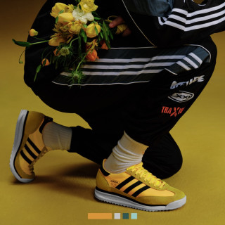 adidas ORIGINALS SL 72 RS 中性休闲运动鞋 IH4823 白色/浅褐/黑色 35.5【报价 价格 评测 怎么样】 -什么值得买