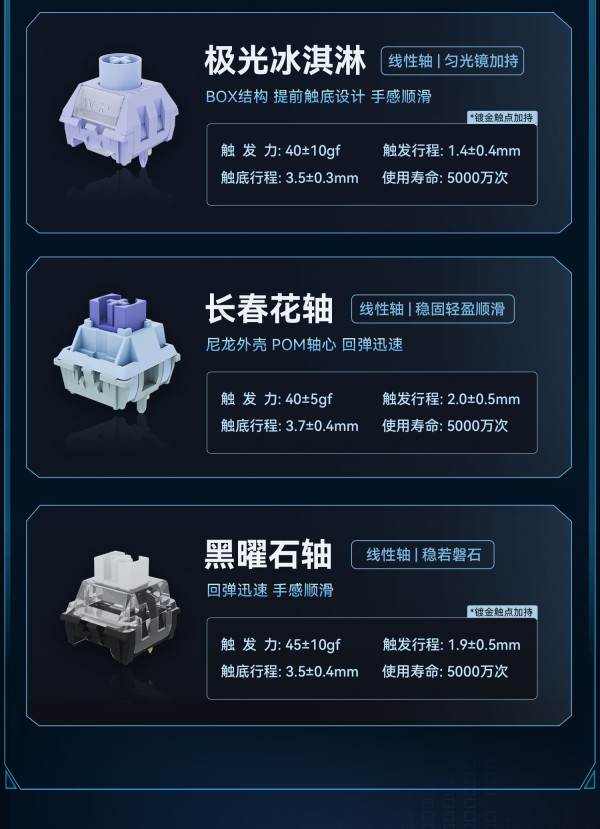 ATK 艾泰克 VXE V75X 80键 三模机械键盘 拼色 黑曜石轴 RGB【报价 价格 评测 怎么样】 -什么值得买