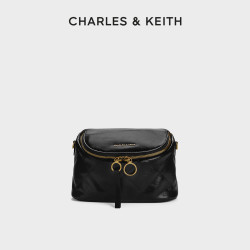 CHARLES & KEITH女士单肩包_CHARLES & KEITH CHARLES&KEITH24秋季新品CK2-80151406柔软菱 ...