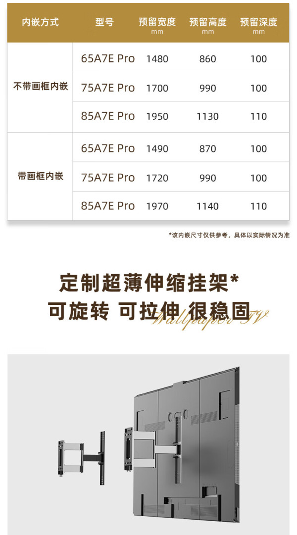 【省1602.2元】创维电视_创维 65A7E Pro 壁纸电视 65英寸多少钱-什么值得买