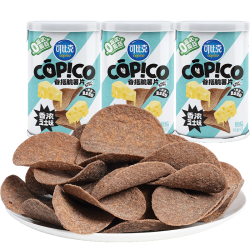可比克膨化食品_copico 可比克 薯片烧烤/番茄/原味45g*3罐休闲膨化凑单零食追剧怀旧小吃多少钱-什么值得买