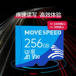 存储卡_MOVESPEED/移速 移速tf卡256g内存卡400g行车记录仪存储卡监控专用512g高速sd卡多少钱-什么值得买