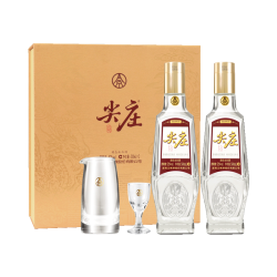 尖庄白酒_尖庄 WULIANGYE 五粮液股份尖庄荣光礼盒 52%vol 浓香型白酒 500ml*2多少钱-什么值得买