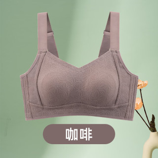 婷美内衣女大胸显小微抹胸防走光无痕美背无钢圈轻薄透气聚拢文胸 咖啡 M 【75BC 体重90-105斤】【报价 价格 评测 怎么样】 -什么值得买