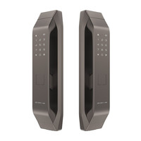 新品开售！德施曼智能门锁Q5MSPro：哨兵猫眼系统+指静脉识+4英寸高清大屏，全新掌静脉智能锁，挥手即开上新价2499元_锁具_什么值得买