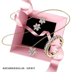 【省149.7元】潘多拉时尚耳饰_PANDORA 潘多拉 闪耀花朵标本耳钉秋冬圣诞 1 262633C01 均码多少钱-什么值得买