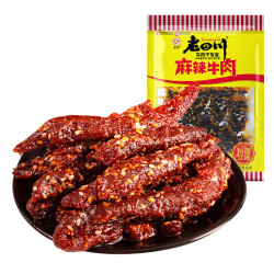 老四川肉干肉脯_laosichuan 老四川 金角老四川五香牛肉干手撕风干条62g*1袋办公室休闲零食特产小吃多少钱-什么值得买