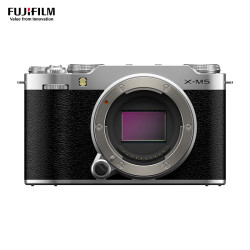 富士单电相机_富士 FUJIFILM X-M5/ M5 微单相机 机身 2610万像素 AI智能对焦 20种胶片模拟 仅重355g 银色多少钱-什么值得买