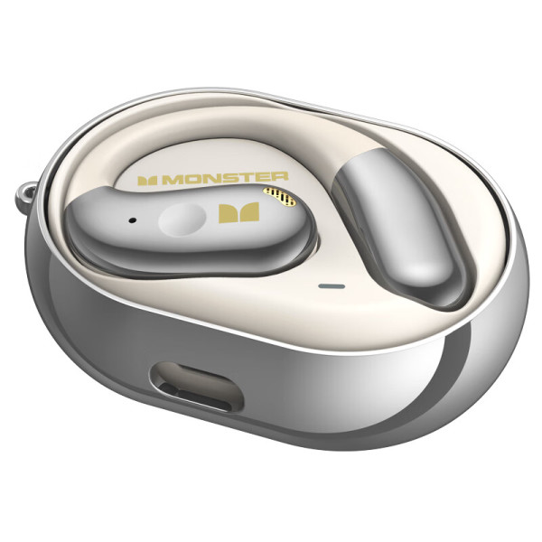 魔声（Monster）Open Ear AC360真无线蓝牙耳机旋转式挂耳式通话降噪运动商务长续航手机通用 白色-送挂绳【报价 价格 评测 ...