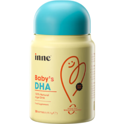 【省78.33元】inne婴幼儿DHA_inne 婴幼儿DHA藻油胶囊 30粒多少钱-什么值得买