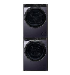 【省3049.19元】海尔洗烘套装_Haier 海尔 376升级款 XQG100-BLDE557B+GA100-S557B 双擎热泵式洗烘套装 ...