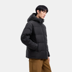 【省637.17元】盖璞男士羽绒服_Gap 盖璞 男装2024秋冬徽章logo抽绳立领连帽羽绒服纯色外套677652多少钱-什么值得买