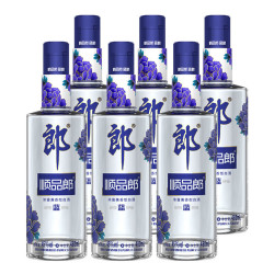 郎酒白酒_LANGJIU 郎酒 顺品郎蓝顺 45度 浓酱兼香型白酒 480ml*6瓶多少钱-什么值得买