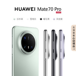 华为安卓手机_HUAWEI 华为 Mate 70 Pro鸿蒙AI红枫原色影像超可靠玄武架构华为官方旗舰店鸿蒙智能手机多少钱-什么值得买