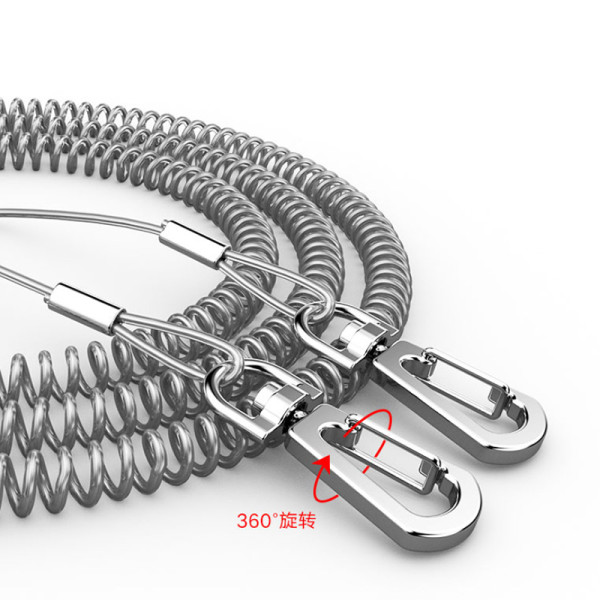 一帆精工钓鱼失手绳弹力钢丝自动伸缩垂钓鱼竿护竿绳放杆绳子渔具【报价 价格 评测 怎么样】 -什么值得买
