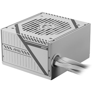 MSI微星MAG A650BNL WHITE额定650W铜牌电源（液压轴承风扇/主动式PFC/多重电路保护）【报价 价格 评测 怎么样】 -什么值得买
