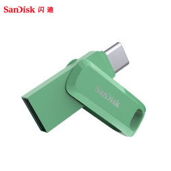 闪迪U盘_SanDisk 128GB Type-C USB3.2 U盘 至尊高速DDC3竹松绿 读速400MB/s手机笔记本电脑双接口优盘多少 ...