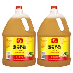 千禾粮油调味_千禾 葱姜料酒1.75L 去腥调味料酒量贩装葱姜入料厂家直营正品保证多少钱-什么值得买