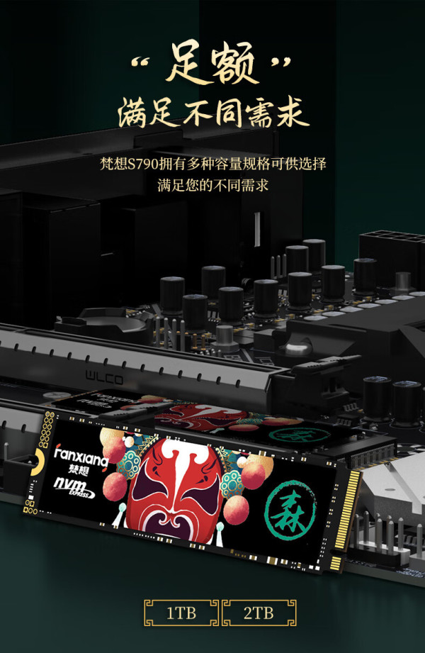 FANXIANG 梵想 S790 NVMe M.2固态硬盘 1TB（PCIe 4.0）【报价 价格 评测 怎么样】 -什么值得买