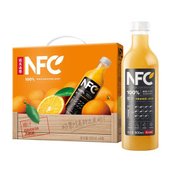农夫山泉果汁饮料_NONGFU SPRING 农夫山泉 NFC橙汁 900ml*4瓶多少钱-什么值得买