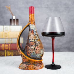 其它葡萄酒_其它 melissabow Verdzi 维尔兹 格鲁吉亚 小船陶罐 干红葡萄酒 750ml多少钱-什么值得买