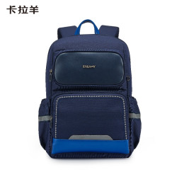 【省60元】卡拉羊学生书包_Carany 卡拉羊 小学生抑菌减负大容量儿童休闲出游背包CX2553 藏青多少钱-什么值得买