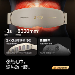 【省100元】SKG按摩器_G5中频脉冲腰部按摩仪暖宫腰带揉腹仪护腰热敷女父母长辈多少钱-什么值得买
