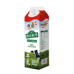 优诺低温牛奶_优诺 限定牧场牛乳900ml/盒 3.3g优质乳蛋白 高品质高钙低温牛乳多少钱-什么值得买