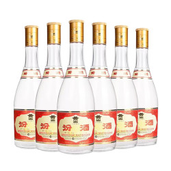 【省45元】汾酒白酒_汾酒 黄盖玻汾 53%vol 清香型白酒 475ml*6瓶多少钱-什么值得买